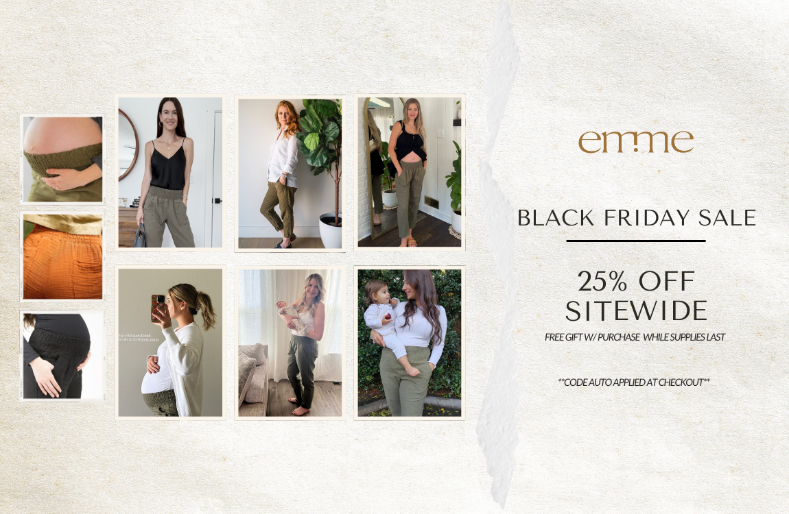 Emme Mama Transitional Maternity Clothes – EMME